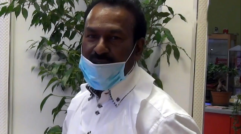 சுவிஸில் சுகாதார முறைப்படி முடிவெட்டும் யாழ்.தமிழருக்குக் குவியும் பாராட்டுக்கள்! (வீடியோ) - Vampan