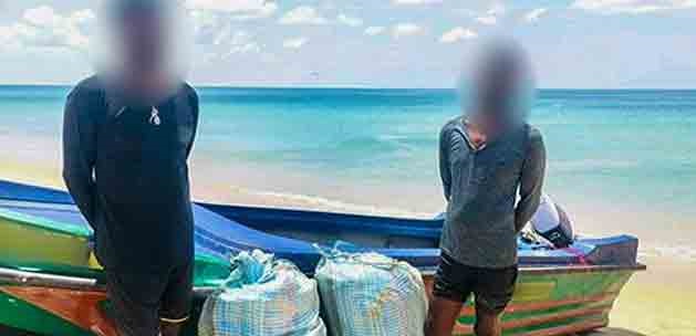 28 மில்லியன் ரூபாய் பெறுமதியான கேரள கஞ்சா கடத்திய யாழ்ப்பாணத்தைச் சேர்ந்த இருவர் கைது!! - Vampan