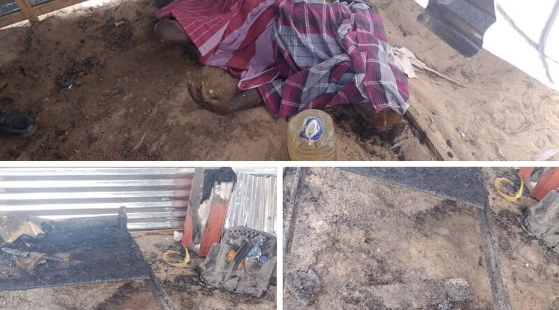 அல்லைப்பிட்டியில் எரிந்த நிலையில் சேவியர் சடலமாக மீட்பு! (Photos) - Vampan