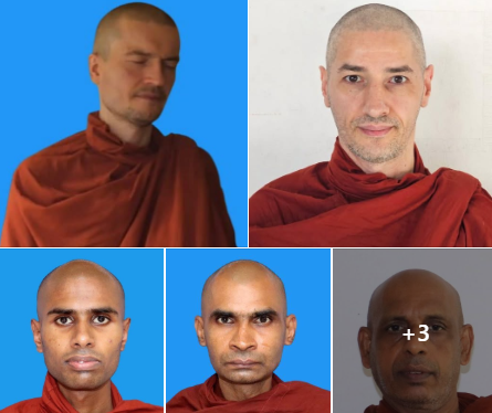 குருநாகல் விபத்தில் கொல்லப்பட்ட 7 பௌத்த துறவிகளின் பெயர் விபரங்களும் புகைப்படங்களும்!! - Vampan